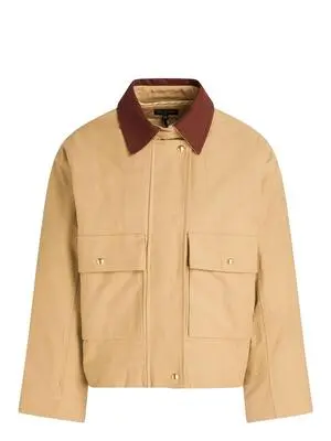 Rag & Bone Cotton-canvas Nonie Jacket - Sand