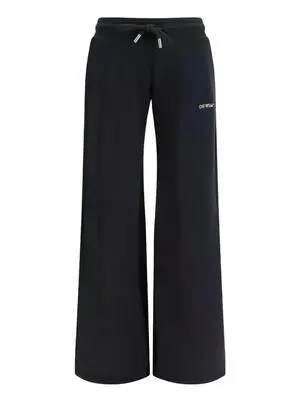 Off-White Logo-print Trousers - Black