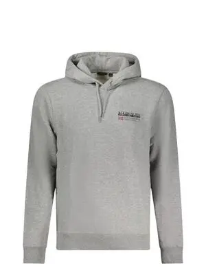 NAPAPIJRI Logo-print Drawstring Hoodie - Grey
