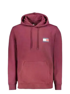 Tommy Hilfiger Logo-patch Drawstring Hoodie - Red
