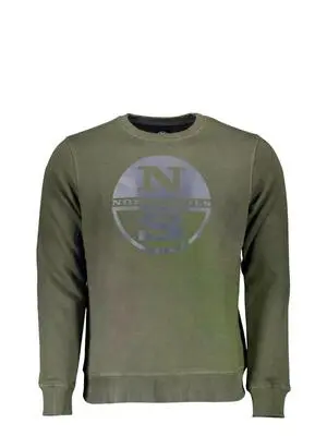 NORTH SAILS Logo-print Crewneck Sweatshirt - Green