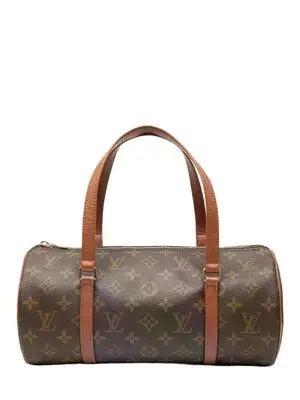 LOUIS VUITTON 1994 Monogram Papillon 30 Handbag - Brown