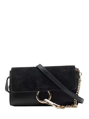 Chloé 2016 Mini Faye Chain Crossbody Bag - Black
