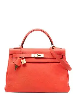 HERMÈS 2013 Togo Kelly II Retourne 32 Satchel