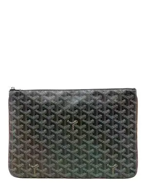 Goyard 2016 Ine Senat Mm Clutch Bag - Black