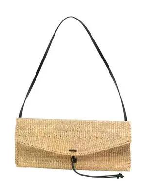 Muuñ Woven Shoulder Bag - Neutrals