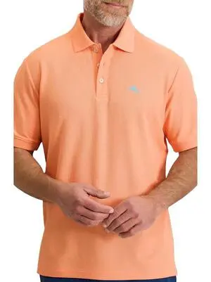 Tommy Bahama Emfielder Icon Solid Islandzone® Polo - Peach Parrot