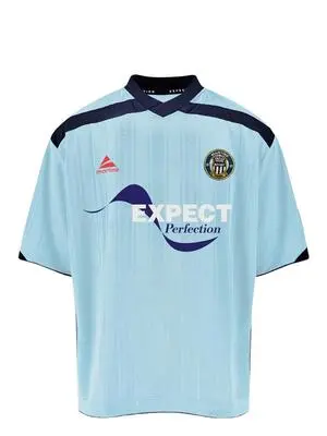 Martine Rose Football Top - Light  Blue