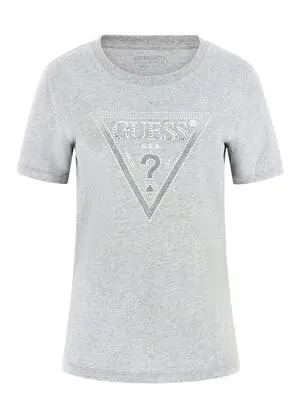 Guess Logo T-shirt - Grey