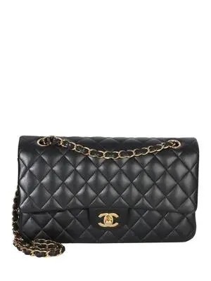 CHANEL Quilted Lambskin Classic Double Flap Bag