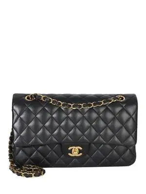 CHANEL Quilted Lambskin Classic Double Flap Bag