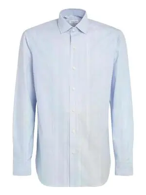 SALVATORE PICCOLO Striped Shirt - Blue