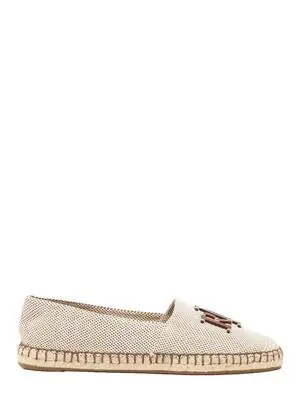 Ralph Lauren Cameryn Logo-patch Espadrilles - Neutrals