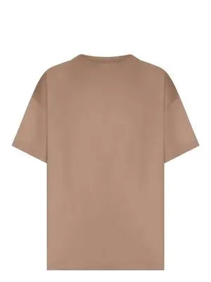 Fear Of God Clean Neck Short Sleeve T-shirt Neutrals