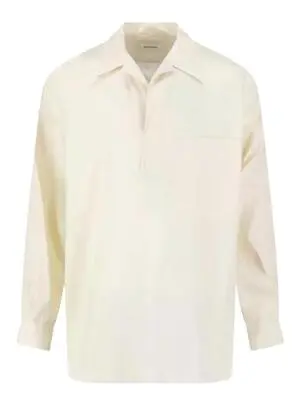 KAPTAIN SUNSHINE Patch-pocket Shirt - Neutrals