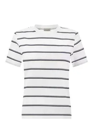 Paul & Shark Striped Cotton T-shirt - Neutrals