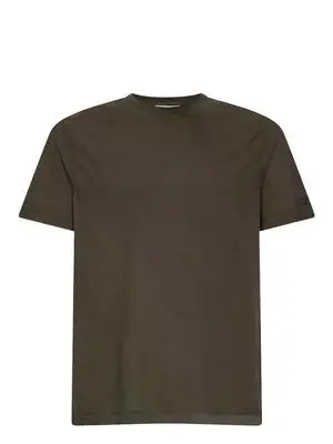 MC2 SAINT BARTH Logo-embroidered Cotton-crepe T-shirt - Green