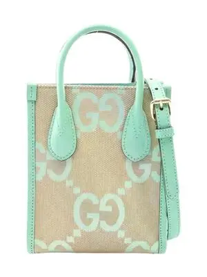 Gucci Mini Jumbo Gg Tote Bag - Neutrals