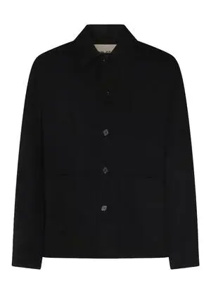 Nn07 Buttoned Jacket - Blue