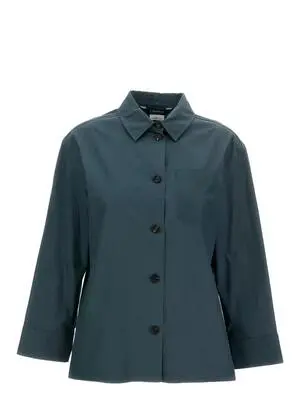 Max Mara Chest Pocket Shirt - Grey