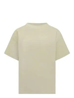 Fear Of God Logo-print Short-sleeve T-shirt - Neutrals