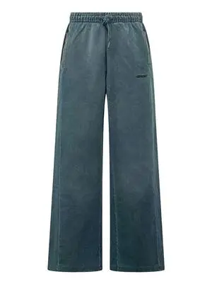 Off-White Arrow Logo-detail Track Pants - Blue