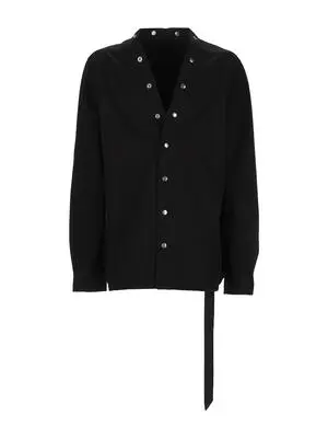 Rick Owens Larry Camicia Shirt - Black