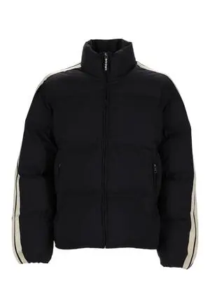 Palm Angels Giacca Con Logo - Black