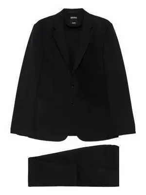 Zegna Single-breasted Suit - Black