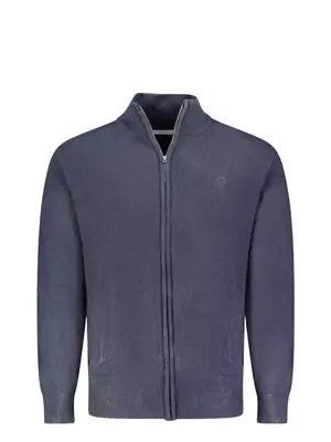 NORTH SAILS Zip-up Logo Patch Sweatshirt - Blue
