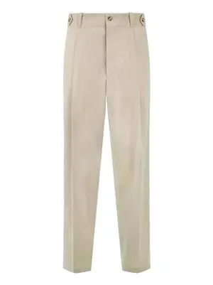 BILLIONAIRE Relaxed-fit Tailored Trousers - Neutrals