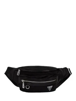 Guess Berlin Logo-patch Belt Bag - Black