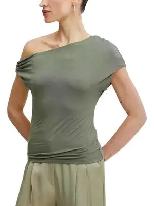 Guess One-shoulder Top - Green