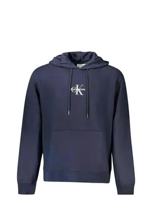Calvin Klein Logo-print Hoodie - Blue