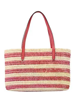 Poolside Capri Striped Tote - Neutrals