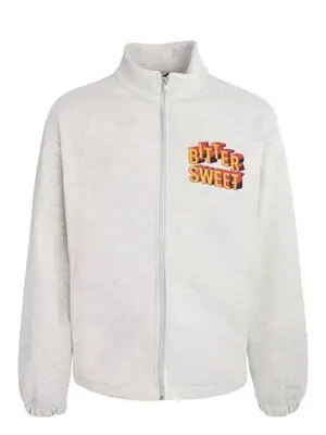 TEE LIBRARY Graphic-print Zip-up Jacket - Grey