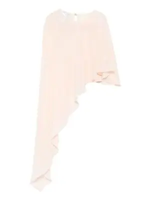 Patrizia Pepe Asymmetric Blouse - Pink