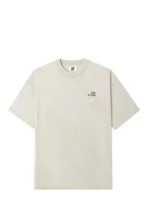 Izzue Graphic-print Short-sleeve T-shirt - Neutrals