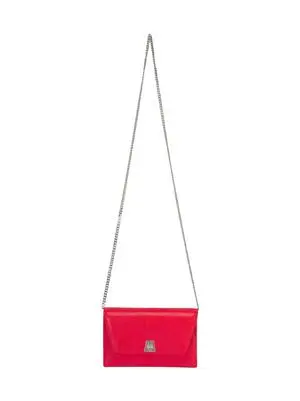 Akris Chain-envelope Clutch - Red