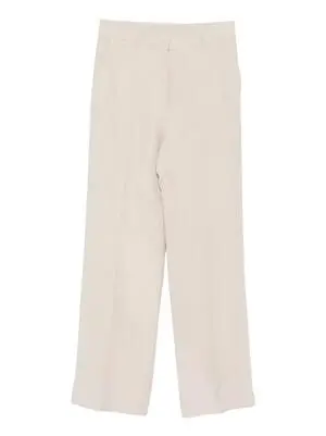 Antonelli Firenze Pressed-crease Trousers - Grey