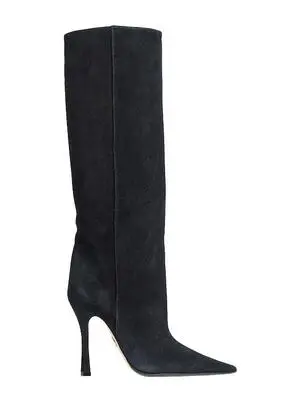 Gucci Stiletto Leather Boots - Black