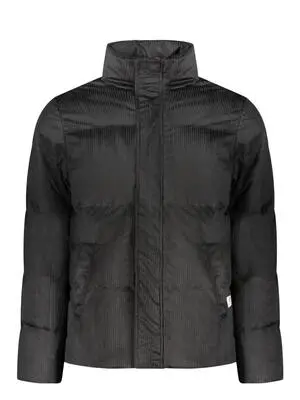 RIFLE Quilted Corduroy Jacket - Black