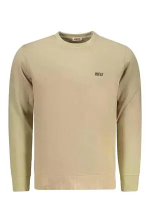 RIFLE Logo-print Cotton Sweater - Neutrals