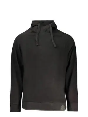 RIFLE Raglan-sleeve Hoodie - Black