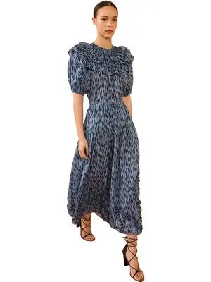 Ulla Johnson Striped Alexandra Skirt - Tidal