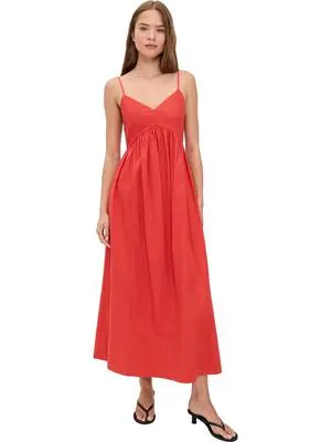Jenni Kayne Peninsula Midi Dress - Tomato