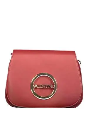 MARIO VALENTINO Circle-logo Crossbody Bag - Red