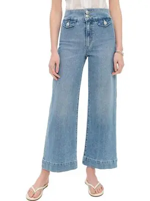 Joe's Jeans The Ellia Wide Leg Ankle Jeans - Attraction
