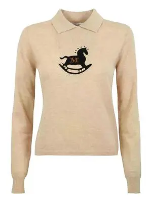 Max Mara Collared Sweater - Neutrals