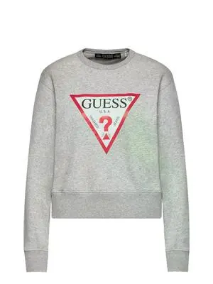 Guess Graphic-print Sweatshirt - Grey
